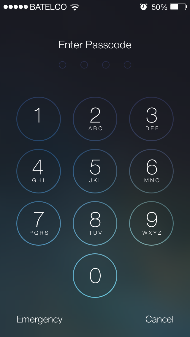 TweakyApp: iOS 7: Lock-Screen